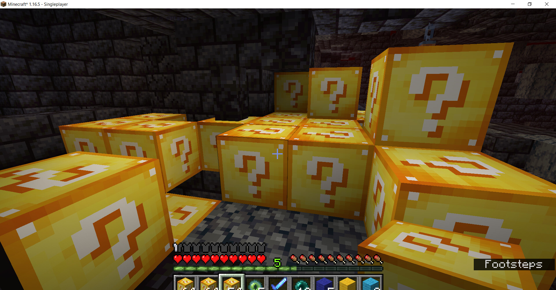 Piglins trade lucky blocks Minecraft Data Pack