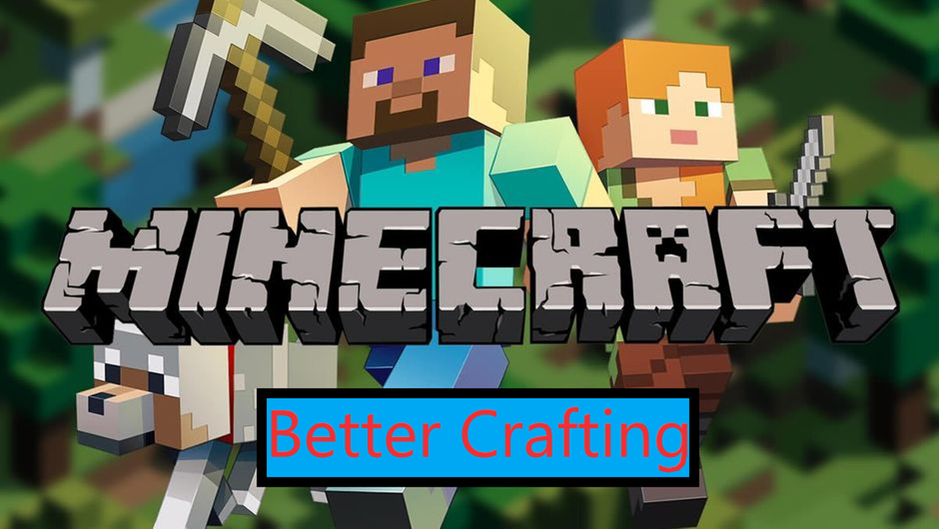 Better Crafts Minecraft Data Pack