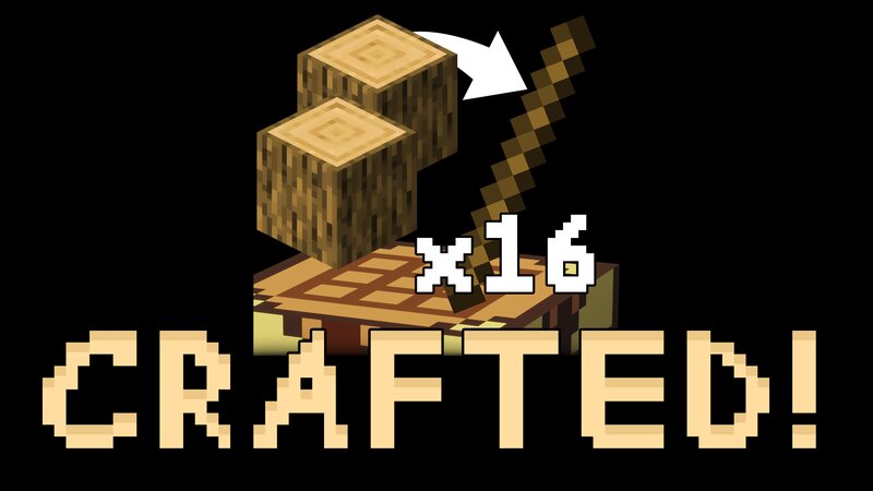 Crafted! (Datapack version) Minecraft Data Pack