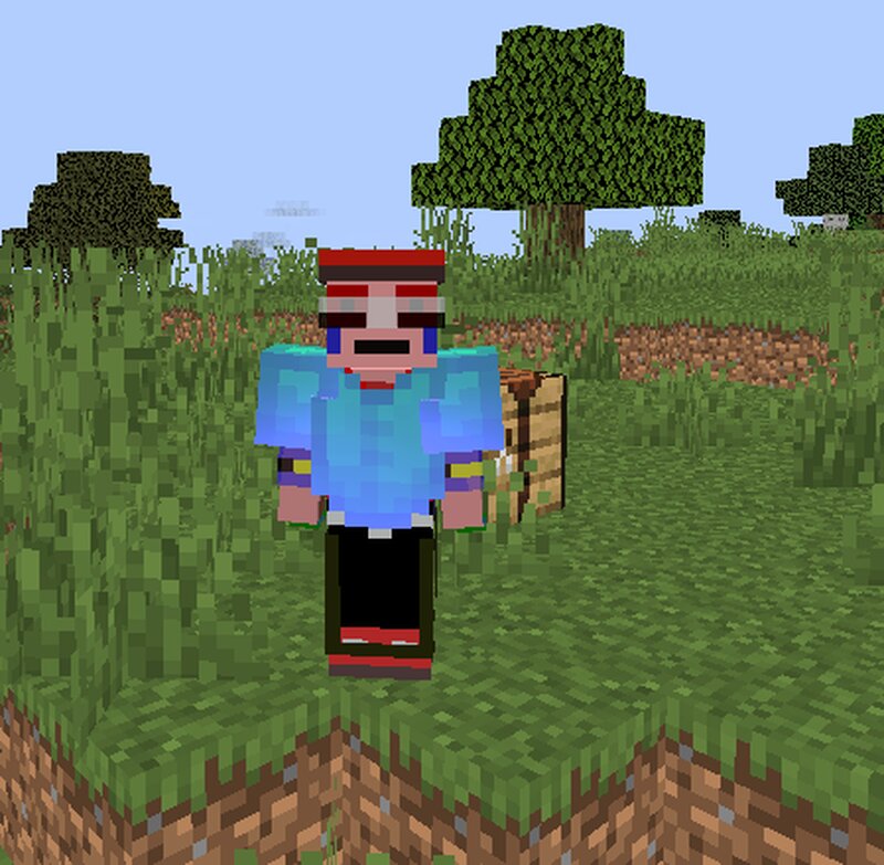 minecraft but you can craft speed armor, health armor, and noob sword ...