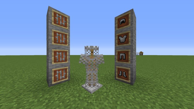 Chainmail armor recipe [JAVA] Minecraft Data Pack