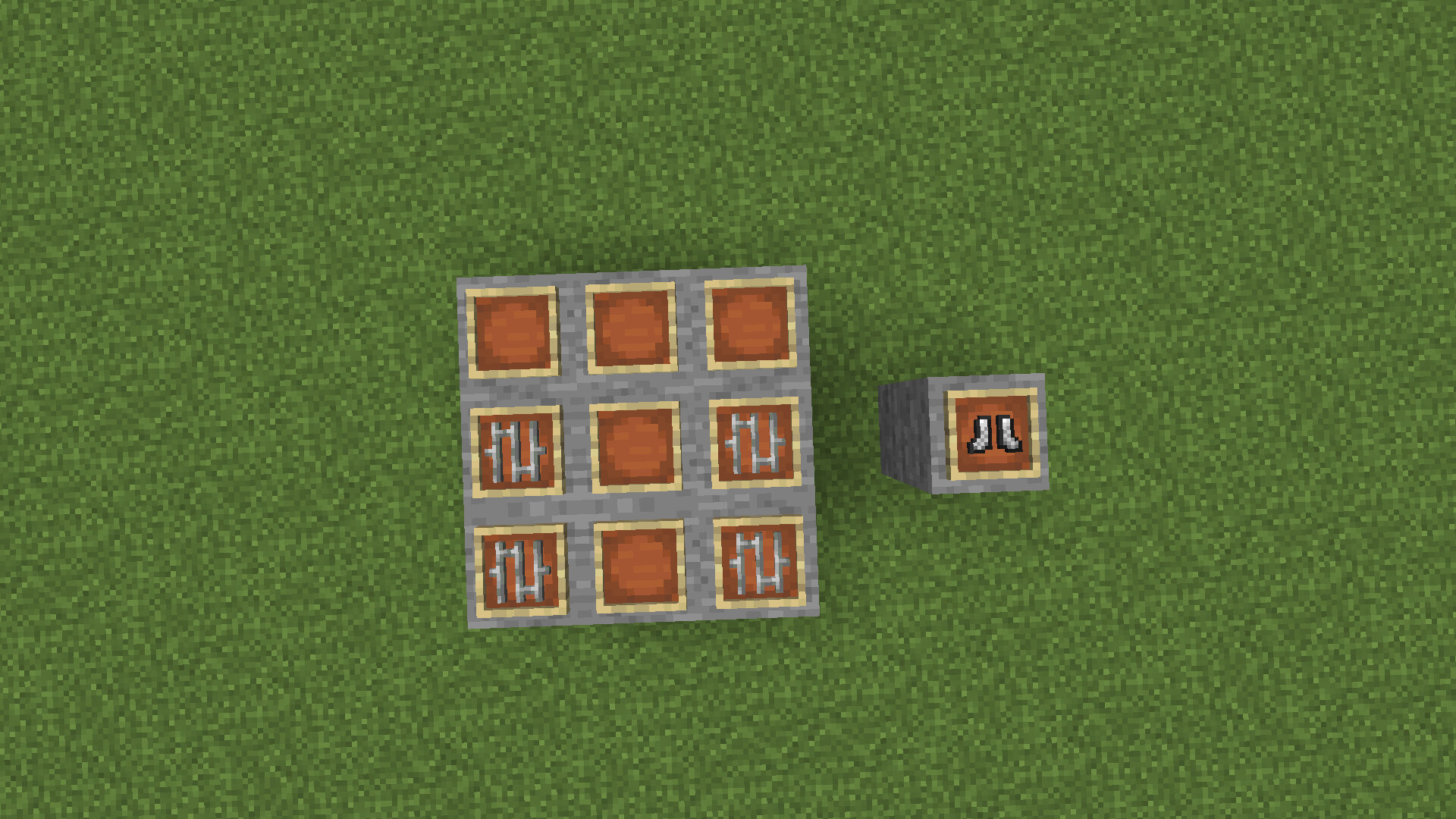 Chainmail armor recipe [JAVA] Minecraft Data Pack