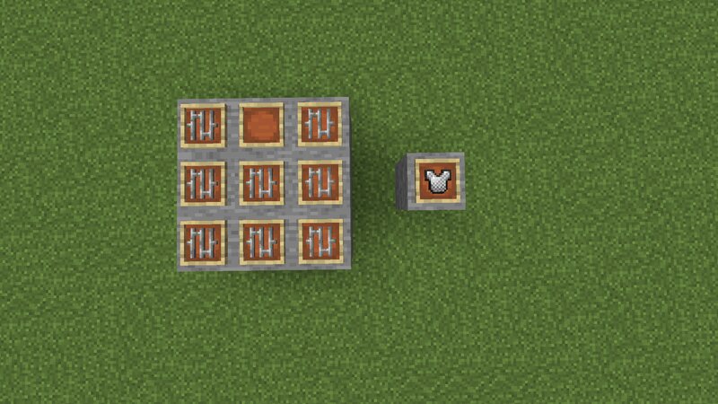Chainmail armor recipe [JAVA] Minecraft Data Pack