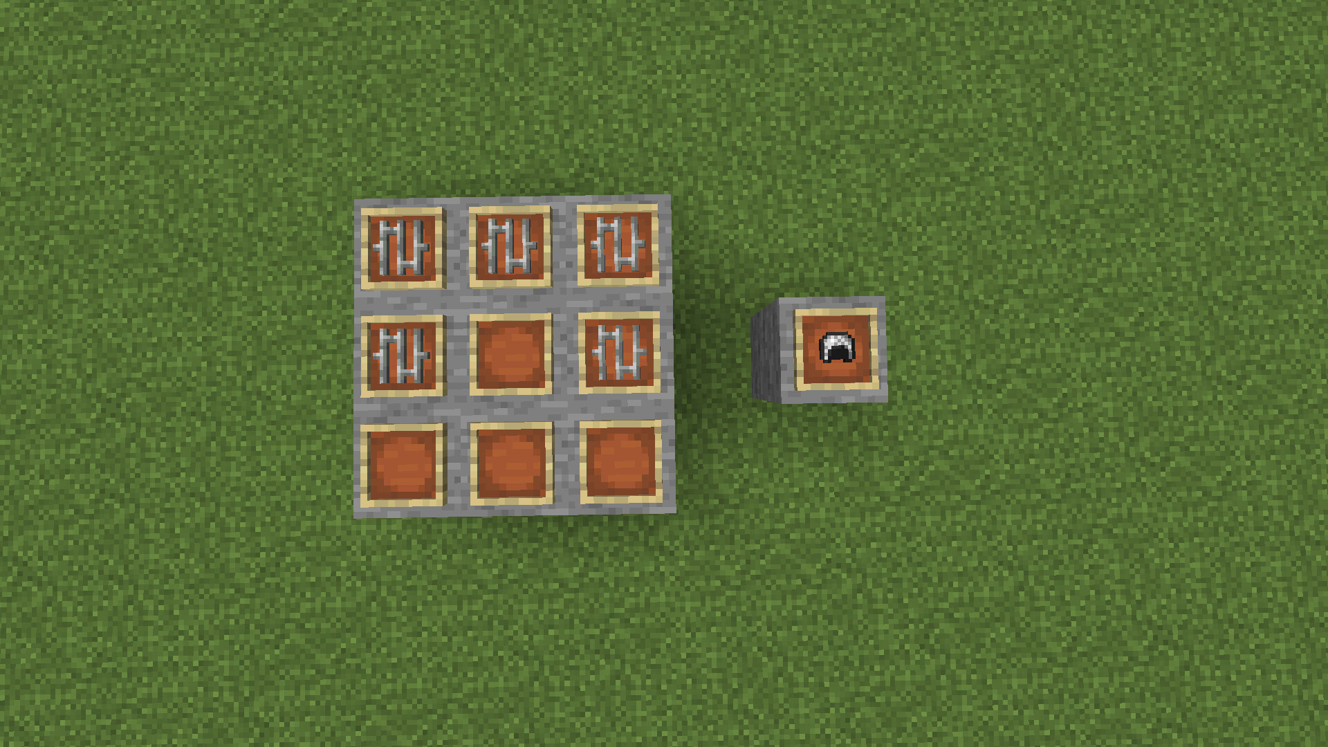 Chainmail armor recipe [JAVA] Minecraft Data Pack