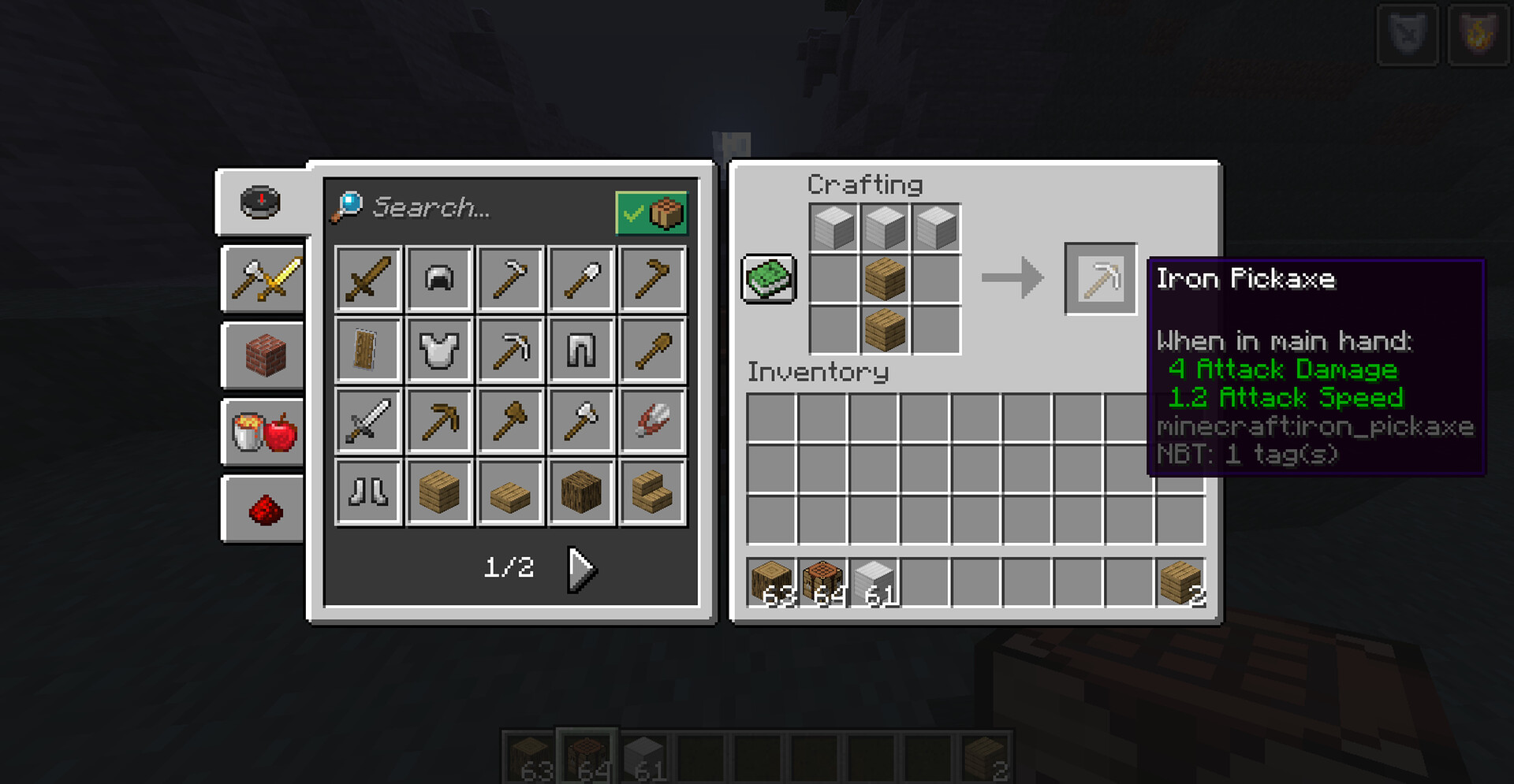 Blocky Dificulty (All Minecraft recipes made with blocks) Minecraft ...