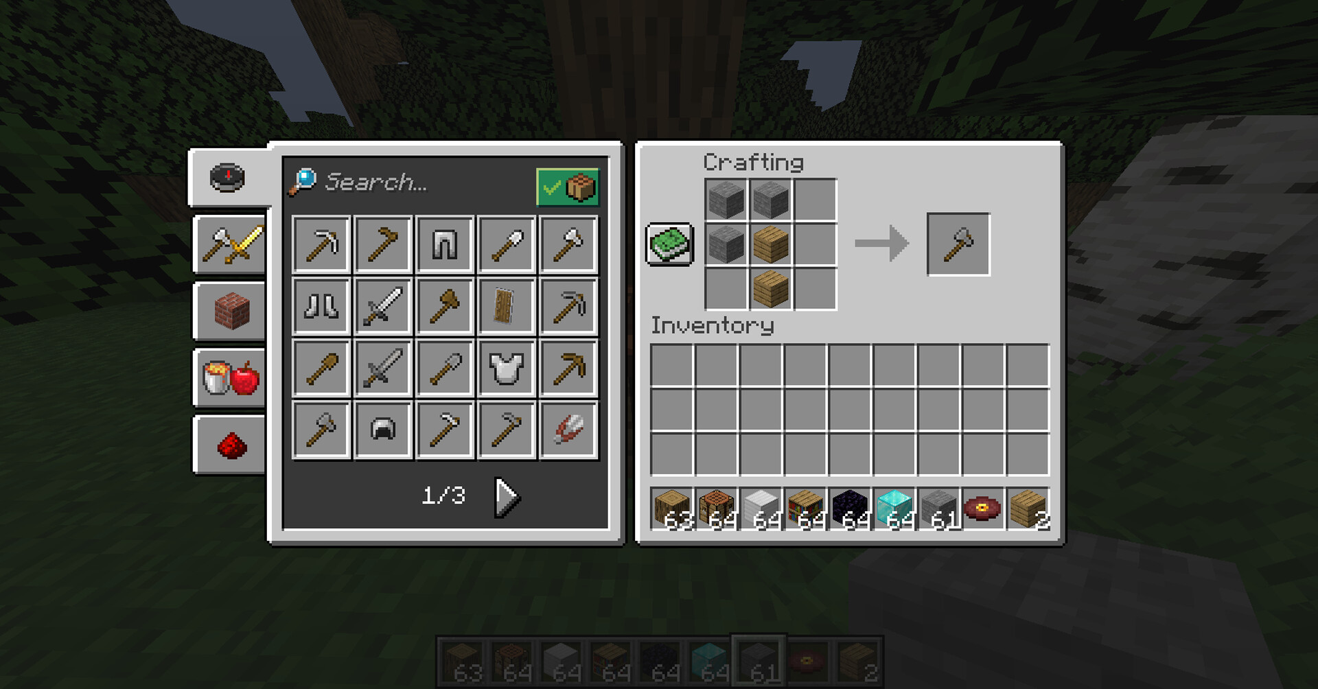 Blocky Dificulty (All Minecraft recipes made with blocks) Minecraft ...