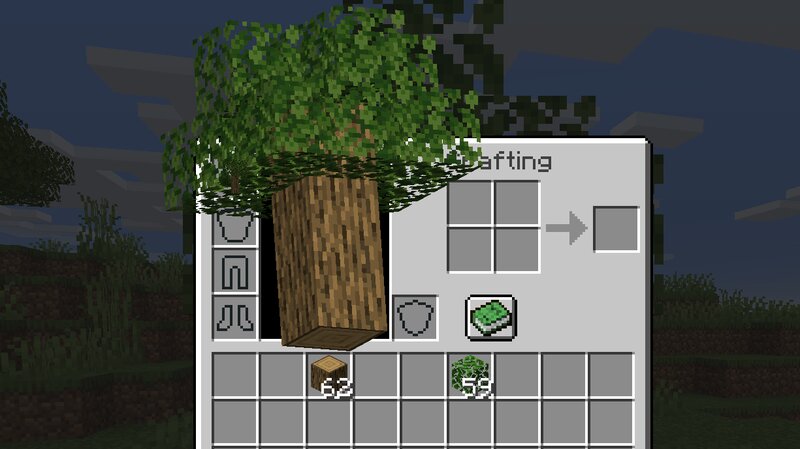 Become Tree - Like in Hermitcraft Season 8 Minecraft Data Pack