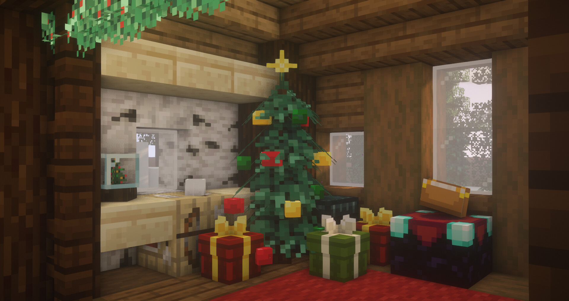 Christmas Decorations for Minecraft Minecraft Data Pack