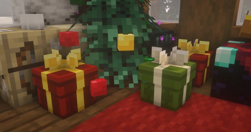 Christmas Decorations for Minecraft Minecraft Data Pack