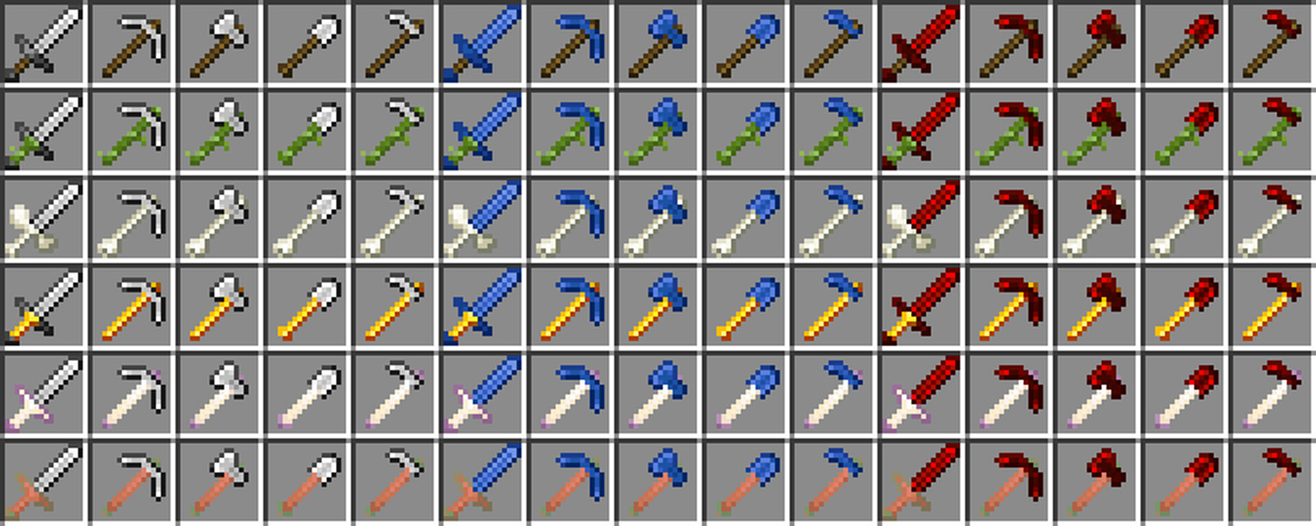 McR - Tools & Handles Overhaul [1.15+] - Over 660 Tools and Weapons ...