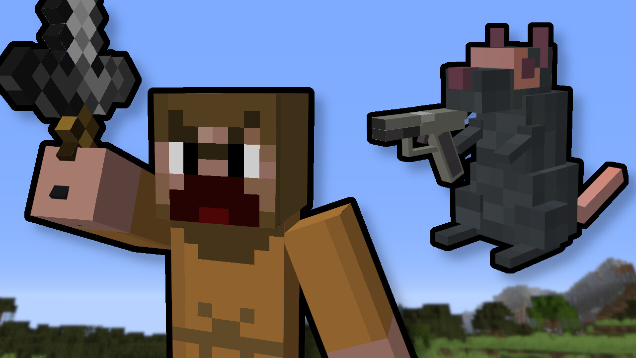 Marshall the Rat Mob/Pet Minecraft Data Pack