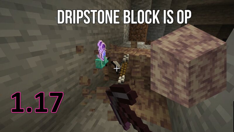 Dripstone Blocks are OP Minecraft Data Pack