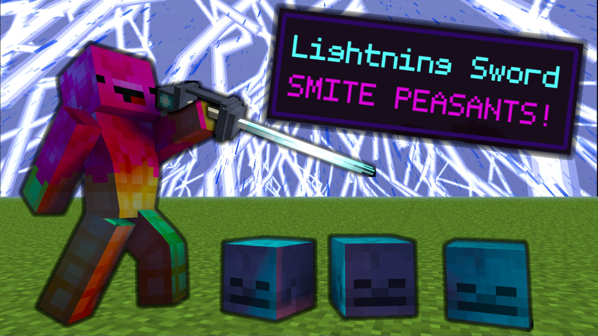 Blood Thunder - Quest for a Dark Power [6 New Items!] Minecraft Data Pack