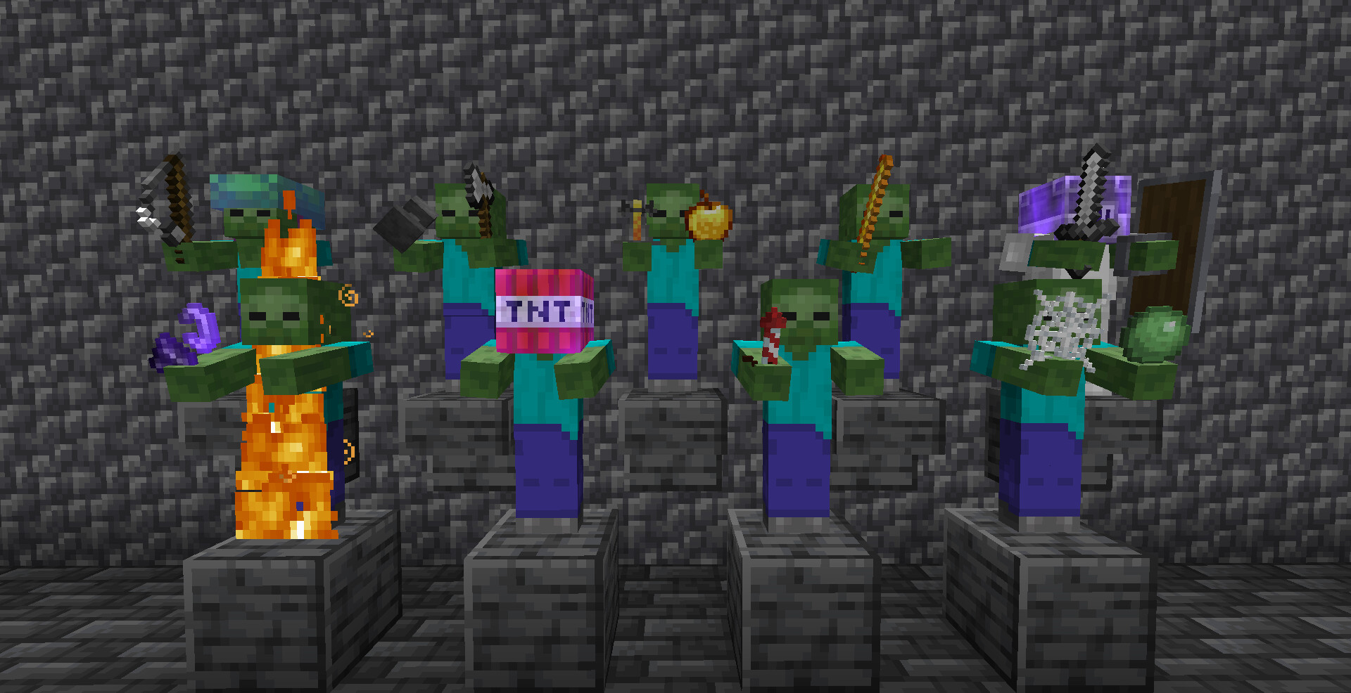 Tougher Zombies: Apocalypse Minecraft Data Pack