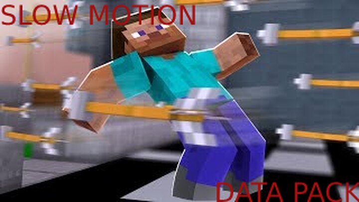 MINECRAFT BUT EVERYTHING IS SLOW! Minecraft Data Pack