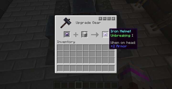 Armor Tweaks -- Iron progression revamped! Minecraft Data Pack