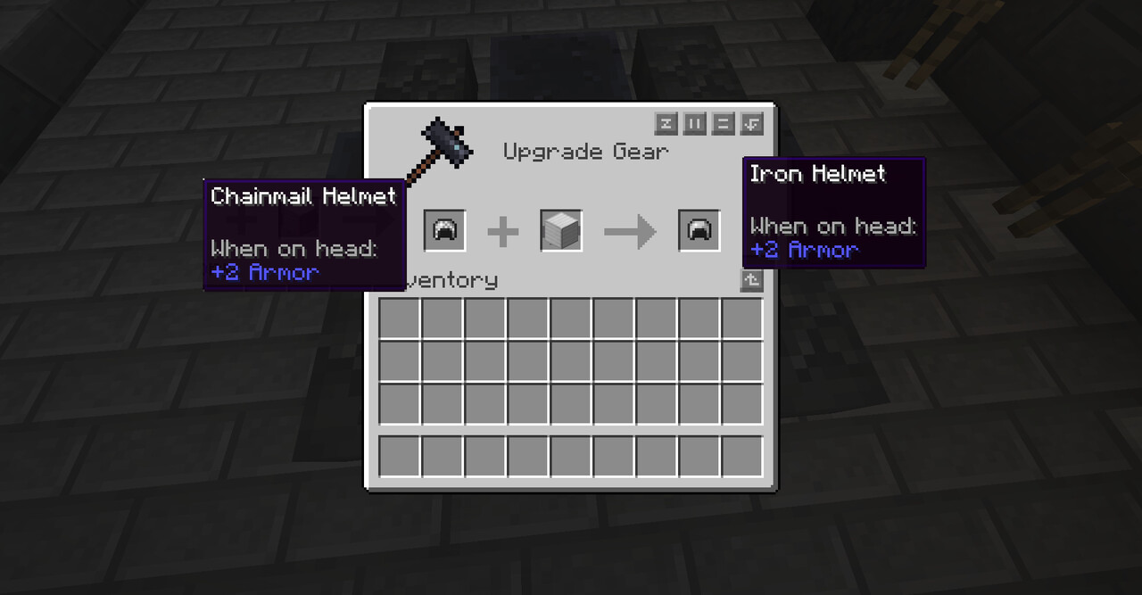 Armor Tweaks -- Iron progression revamped! Minecraft Data Pack