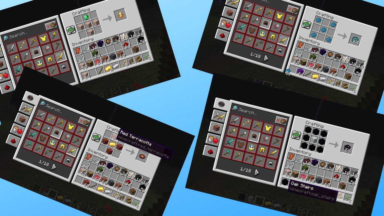 uncraftable now craftable 0.2 Minecraft Data Pack