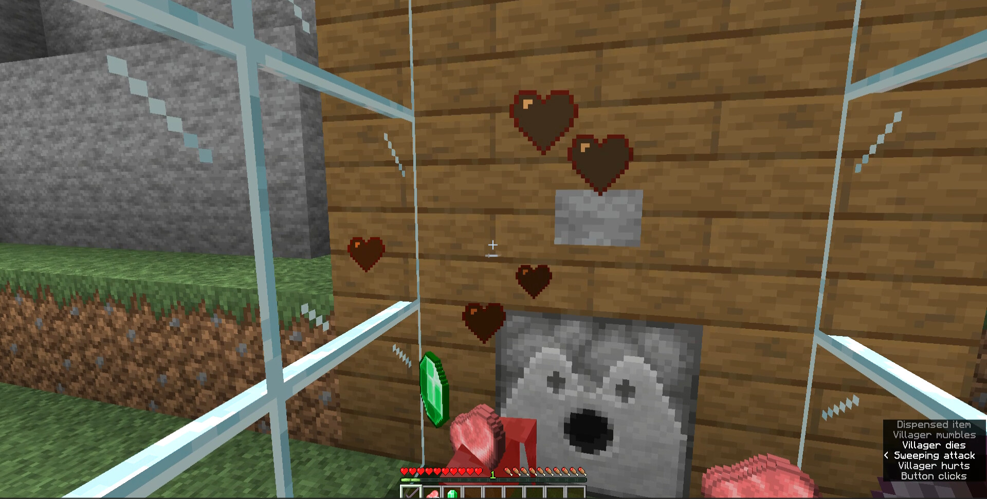 Villager drops+ Minecraft Data Pack