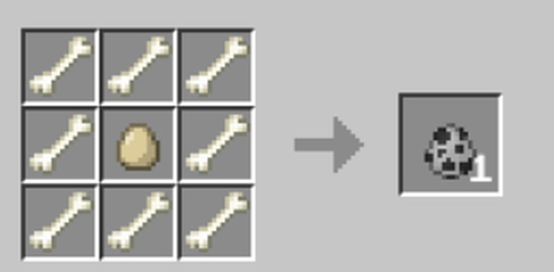 Craftable Skeleton Spawn Egg Minecraft Data Pack
