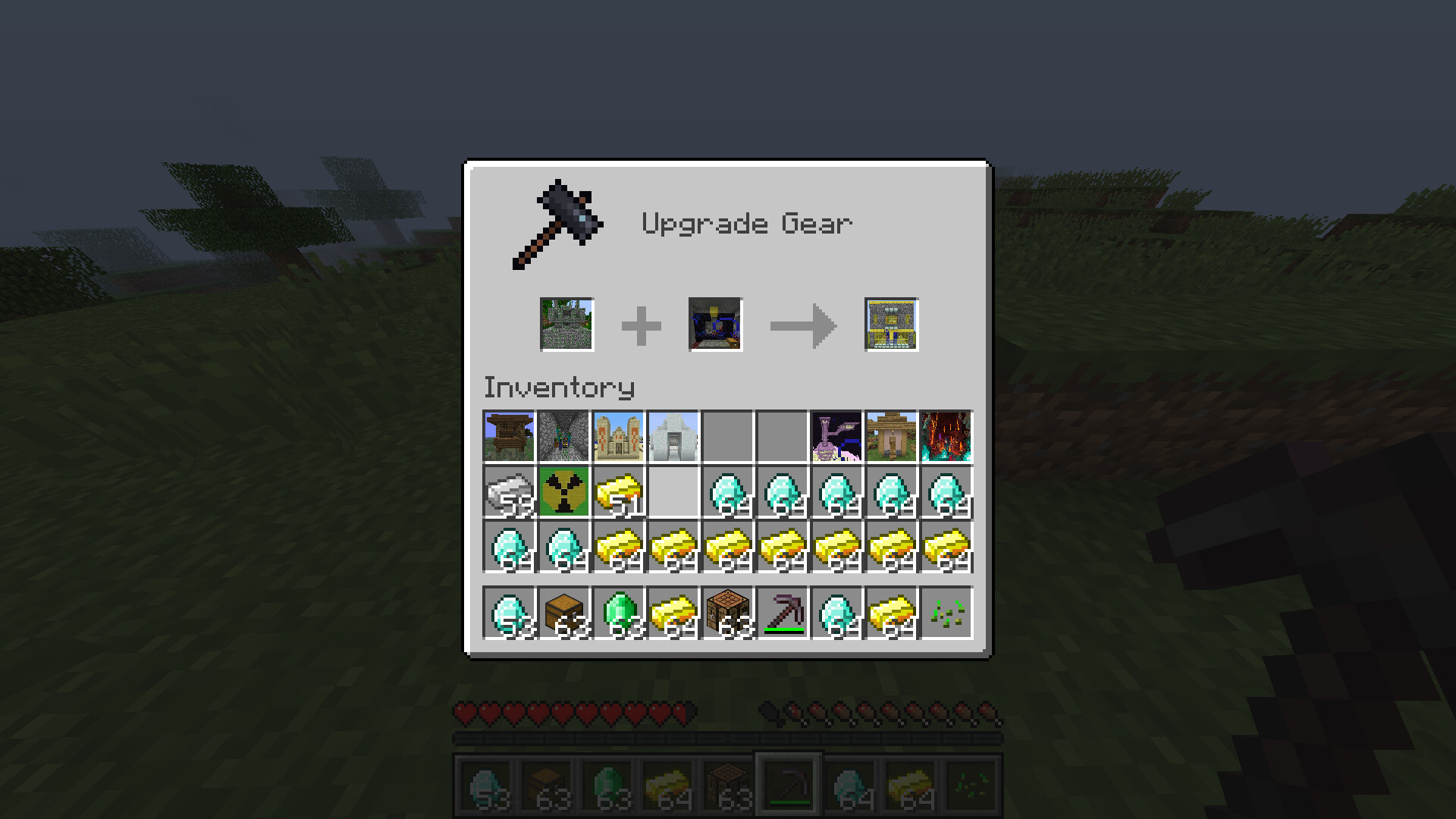 Minecraft But You Can Combine And Upgrade Structures By Santhosh ...