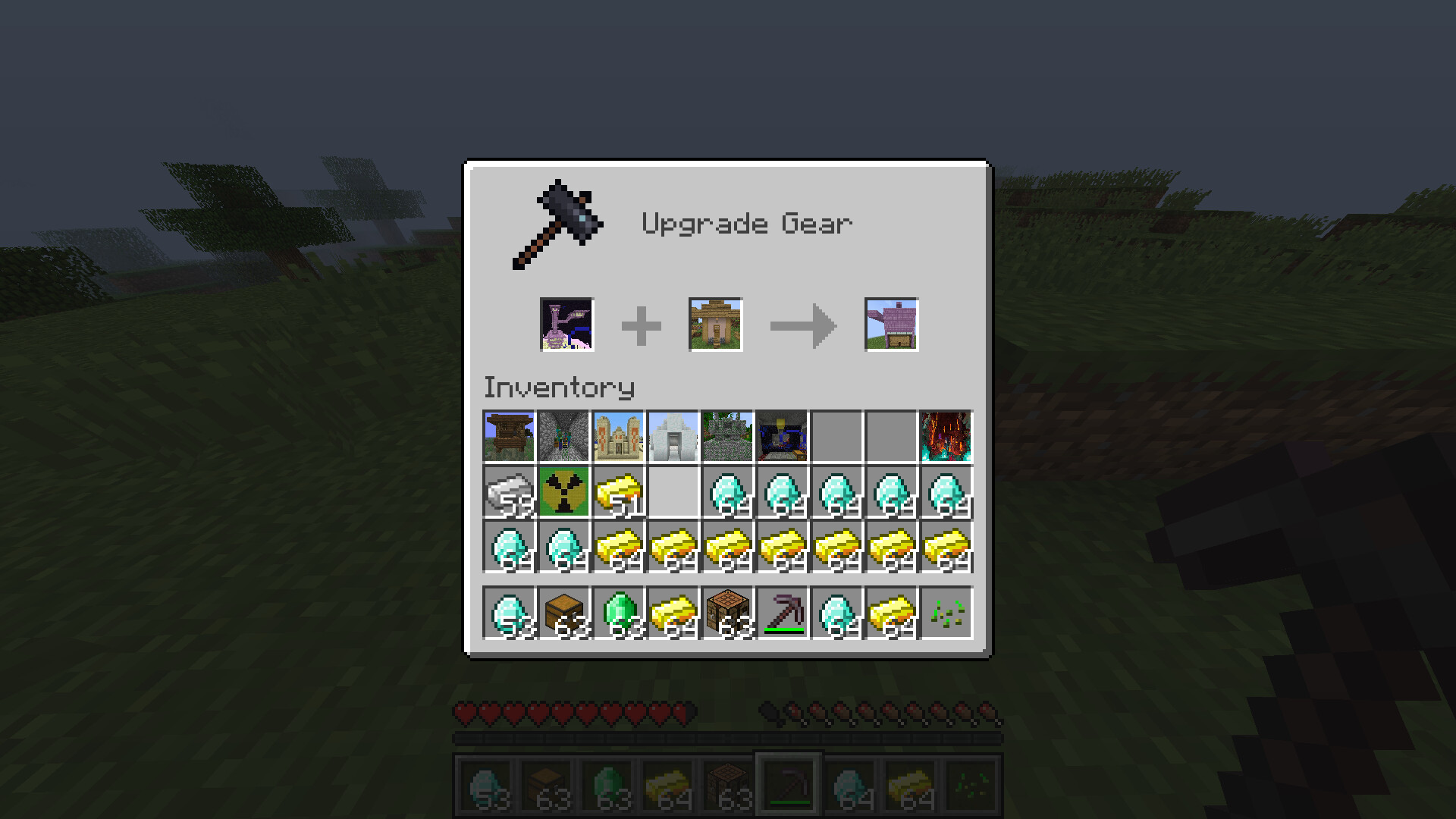 Minecraft But You Can Combine And Upgrade Structures By Santhosh ...