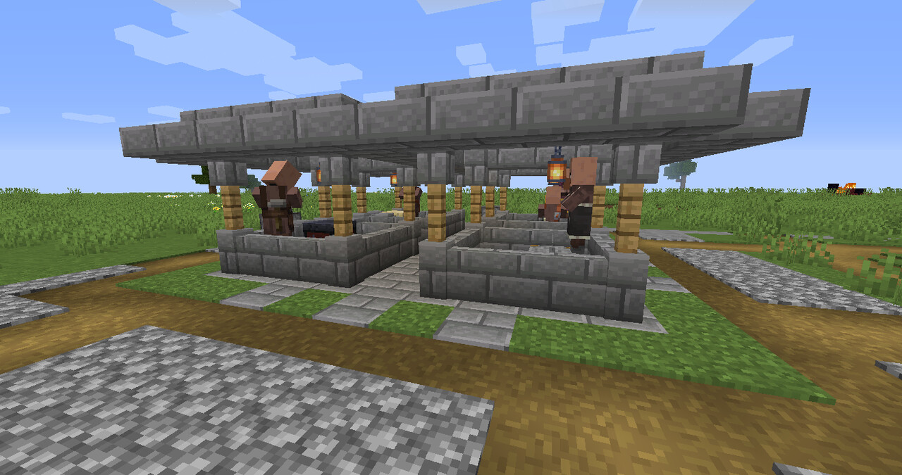 Castle Expansion for New in Town Datapack Minecraft Data Pack