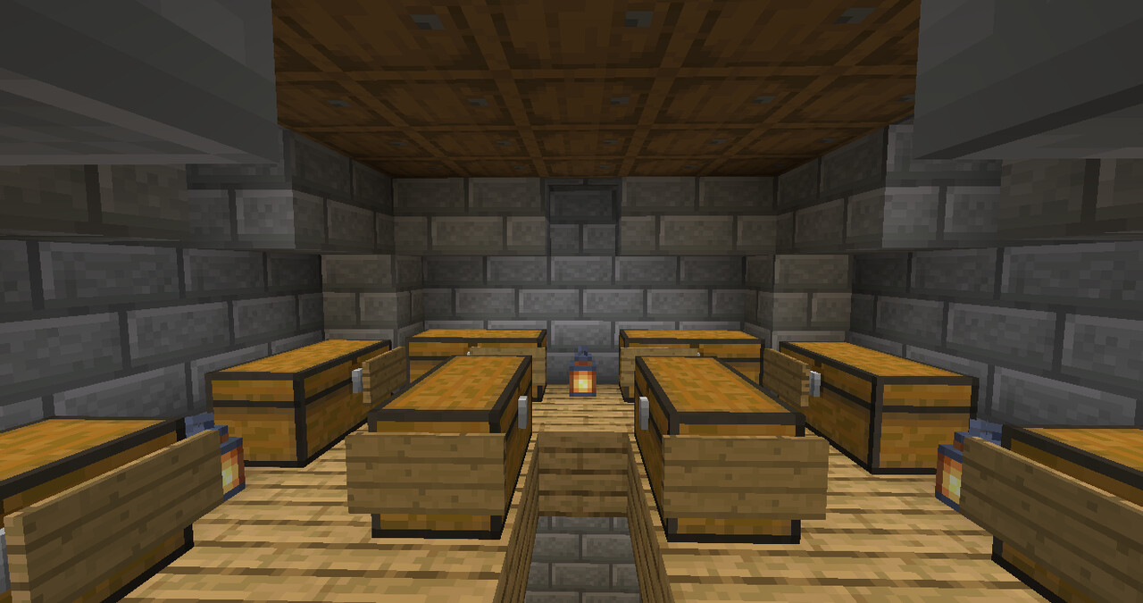 Castle Expansion for New in Town Datapack Minecraft Data Pack