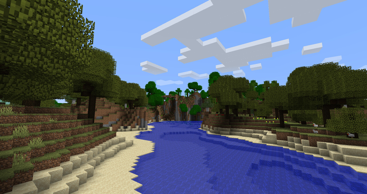 Neo-Beta Plus: Beta 1.7.3-style terrain, with modern structures, blocks ...