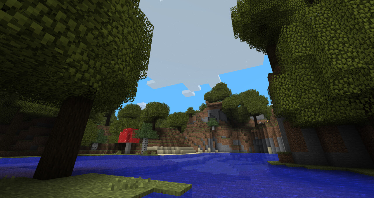 Neo-Beta Plus: Beta 1.7.3-style terrain, with modern structures, blocks ...