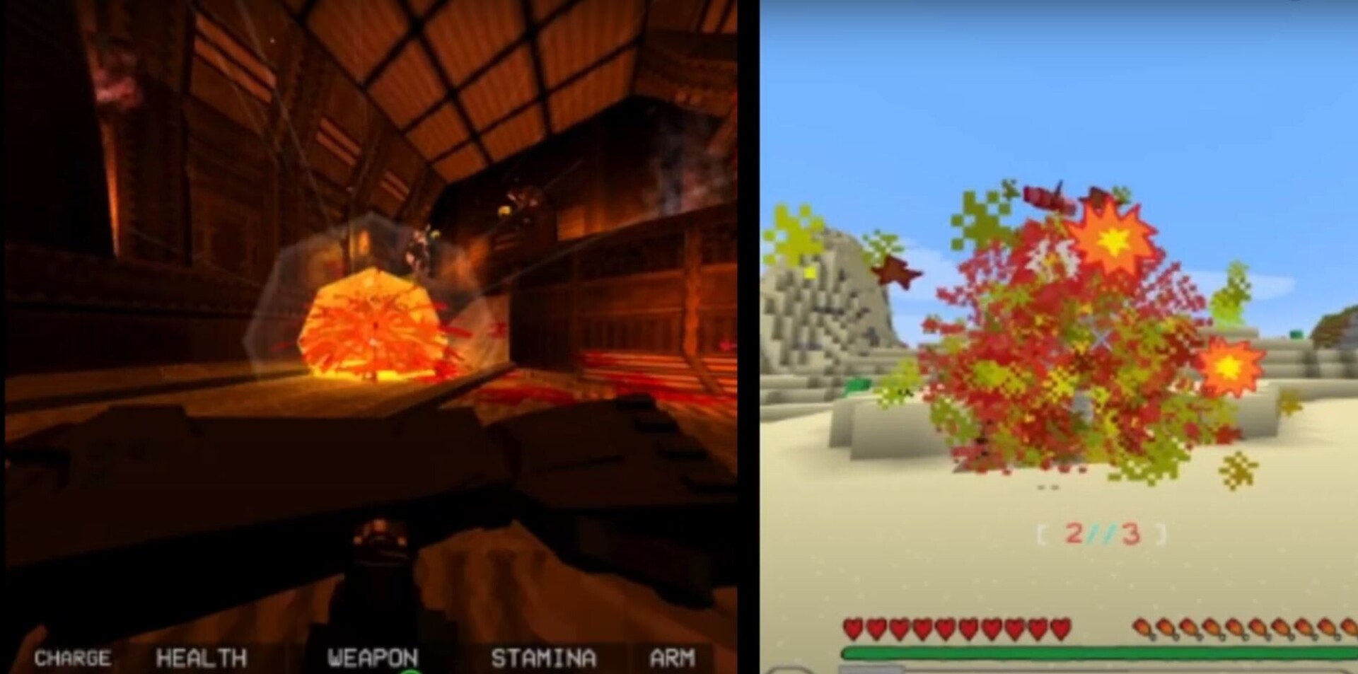 Ultrakill feedbacker and knuckleblaster Minecraft Data Pack