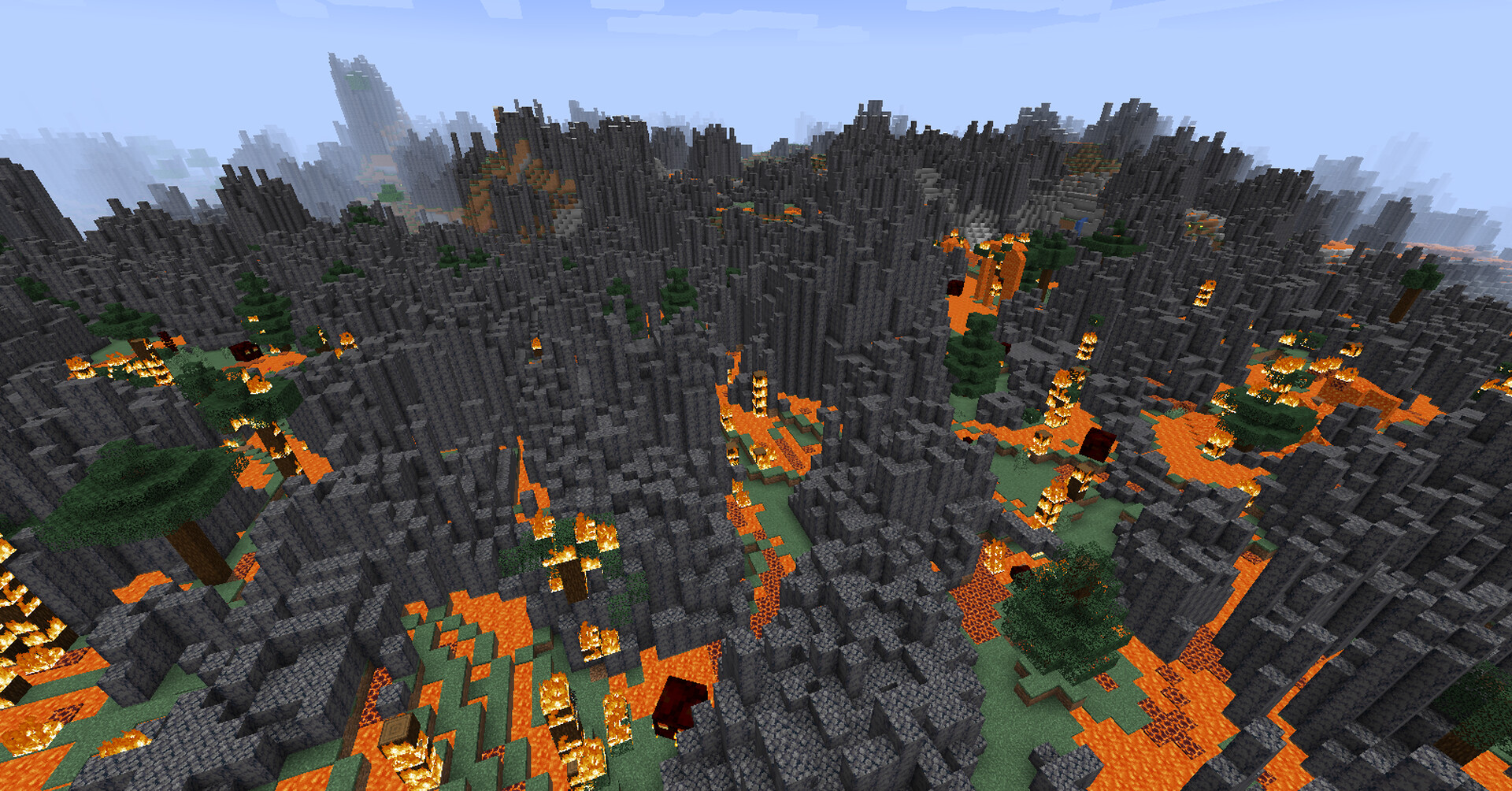 every biome like the basalt biome no magma cube Minecraft Data Pack
