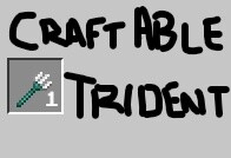 CraftAble Tridents Very Easy Minecraft Data Pack