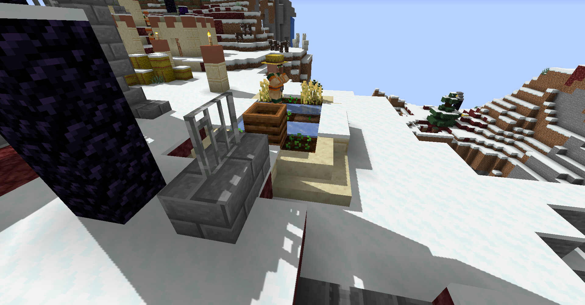 Minecraft, but I BROKE Structure Spawning... Minecraft Data Pack