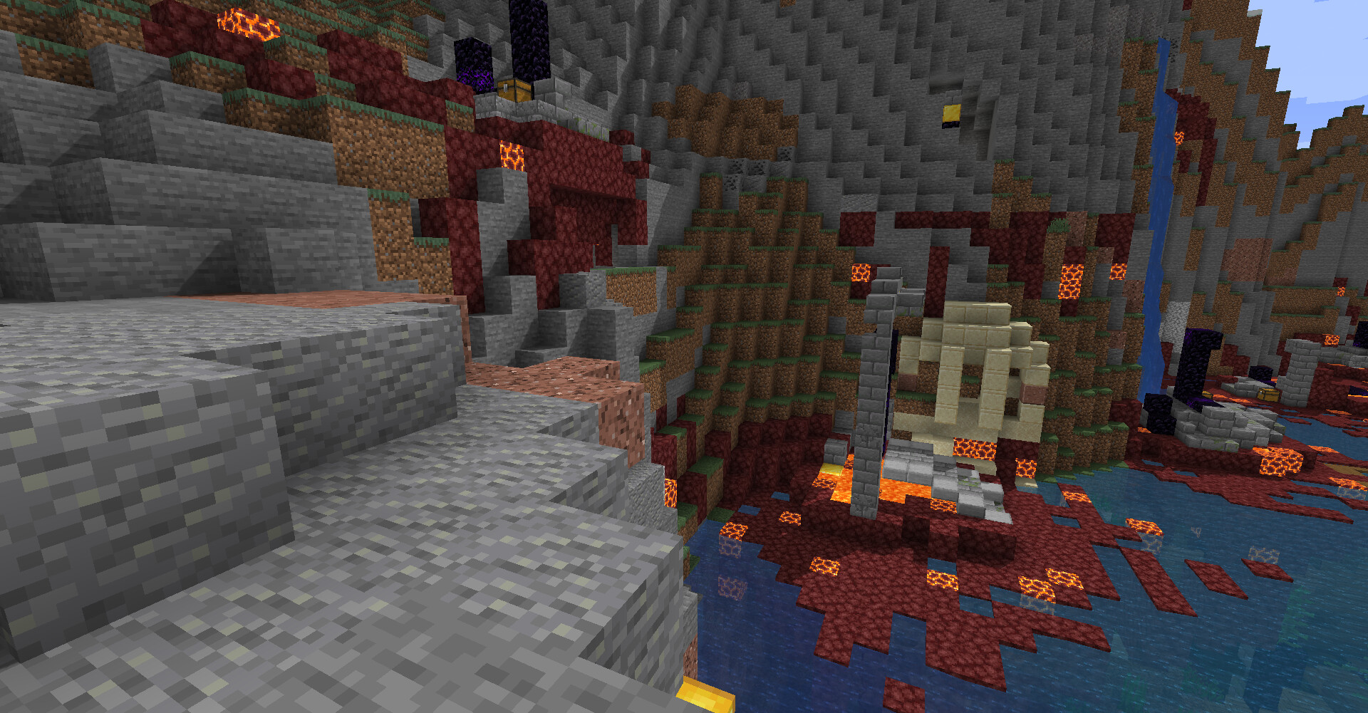 Minecraft, but I BROKE Structure Spawning... Minecraft Data Pack