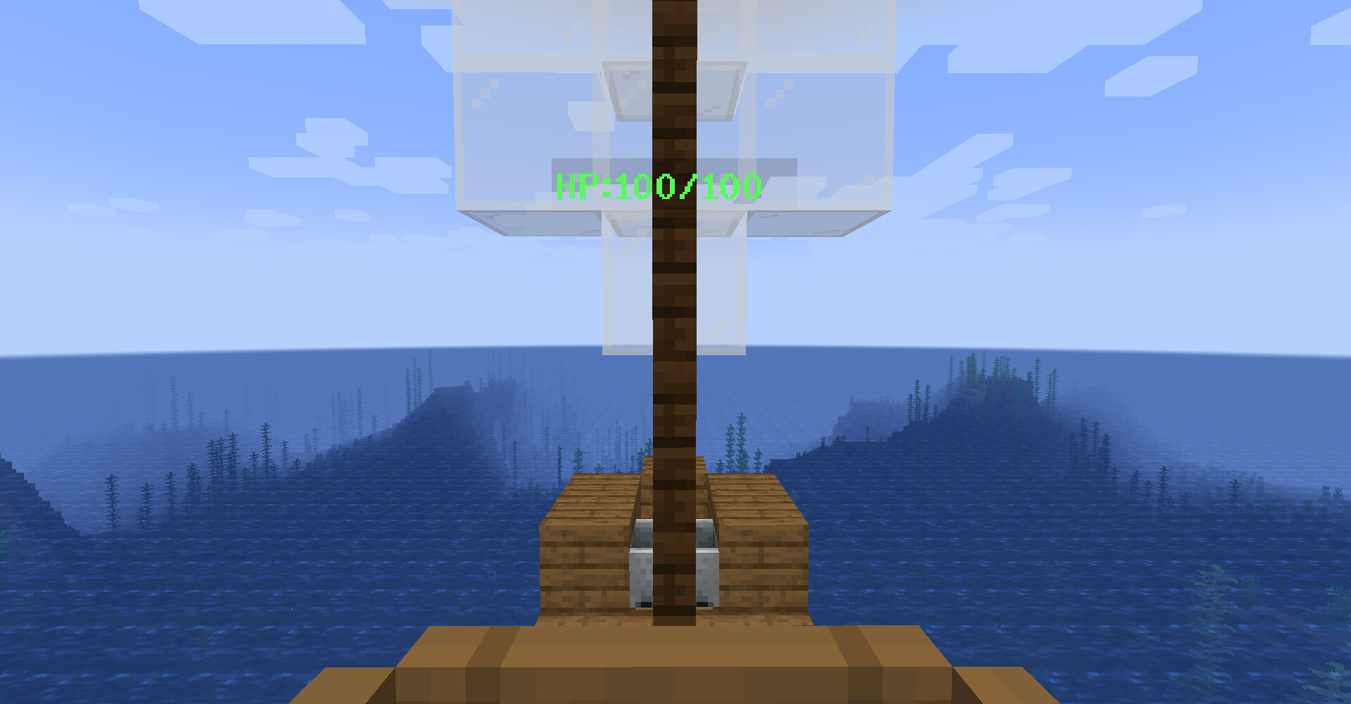 Working sailboat Minecraft Data Pack