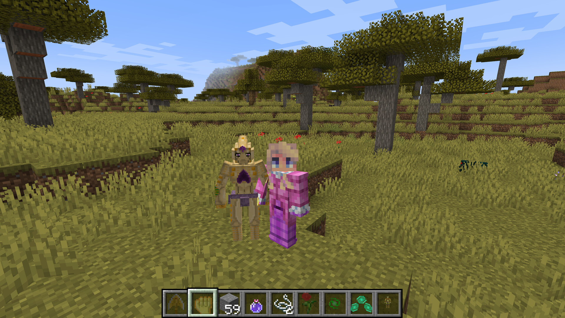 Gold Experience (Requiem) from JJBA part 5: Vento Aureo Minecraft Data Pack