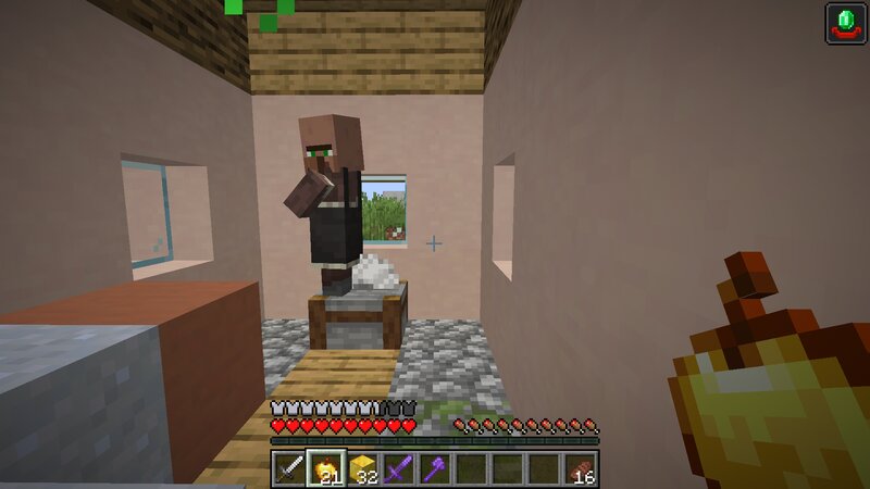 OP Hero of the Village Minecraft Data Pack