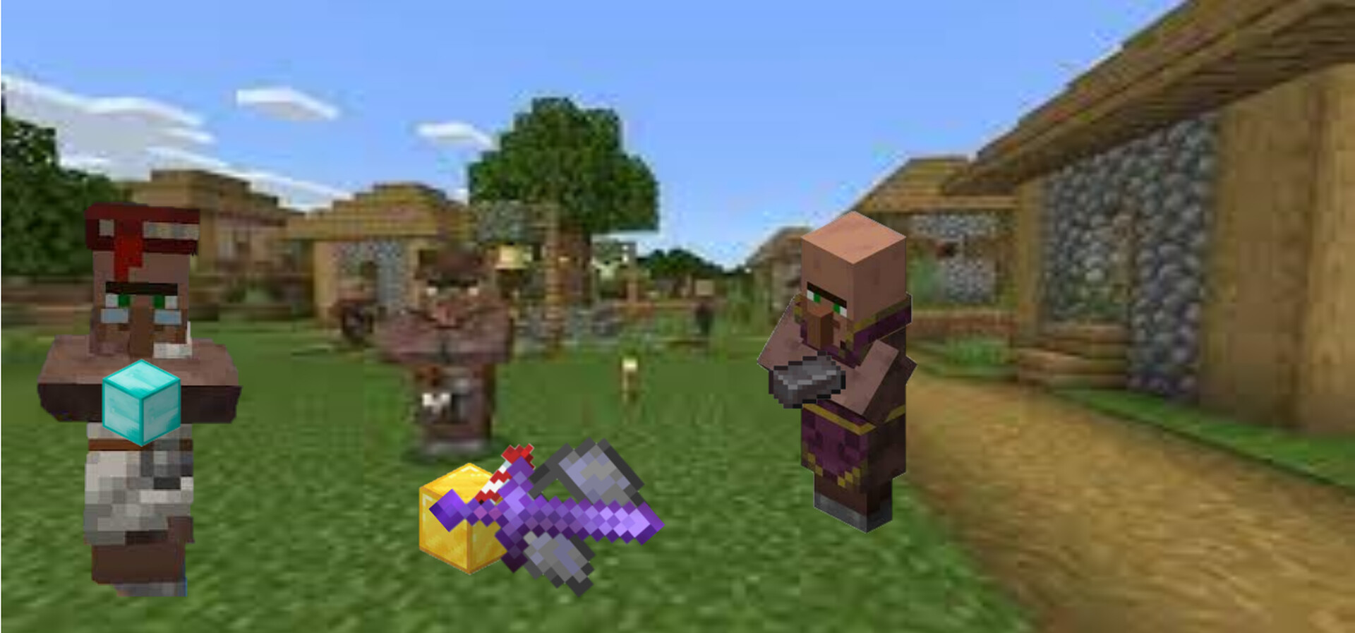 OP Hero of the Village Minecraft Data Pack