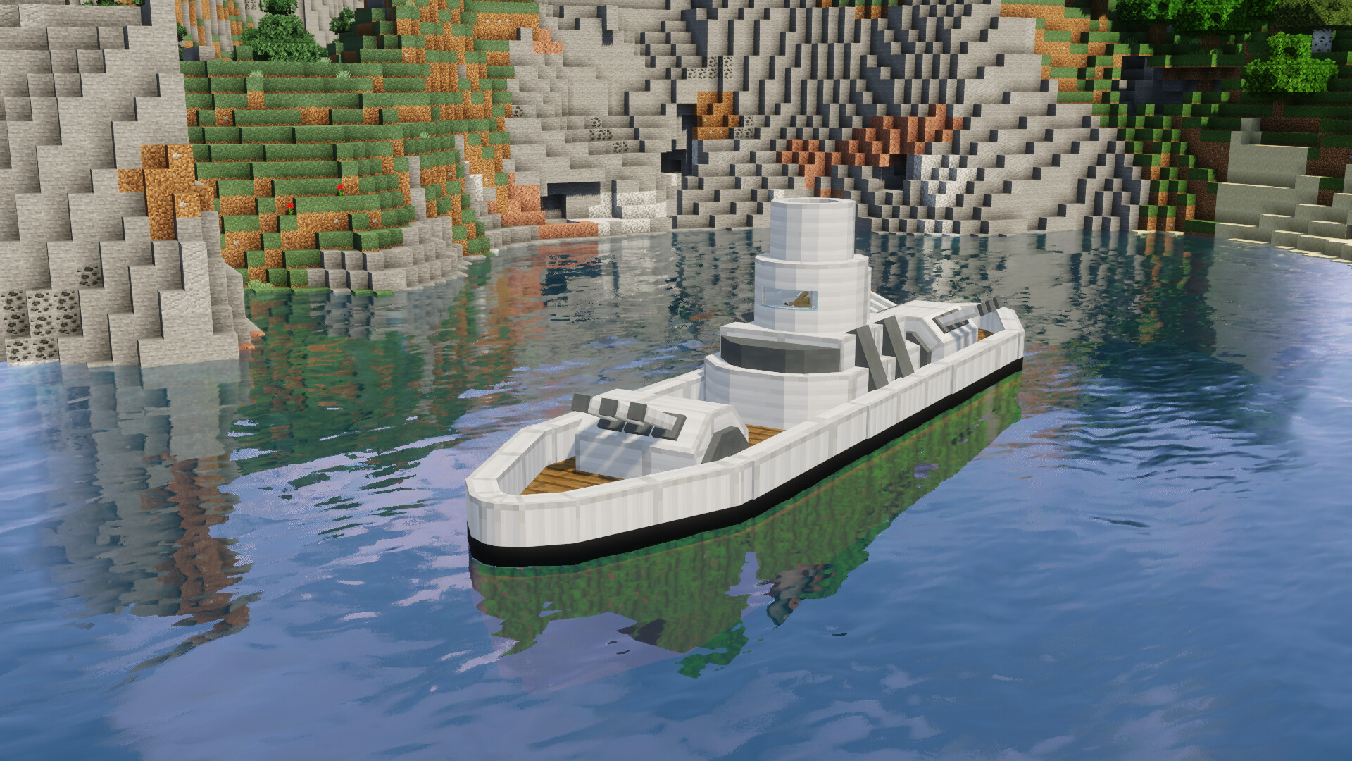BattleShips 1: Old Cruiser Minecraft Data Pack