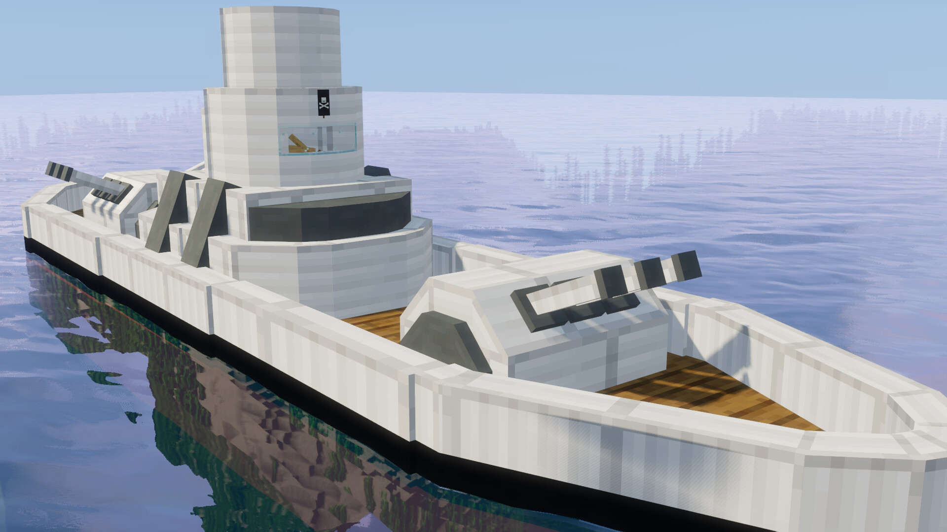 BattleShips 1: Old Cruiser Minecraft Data Pack
