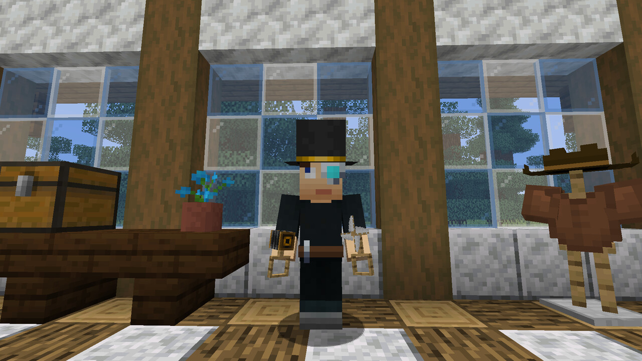 Hats for Single- and Multiplayer Minecraft Data Pack