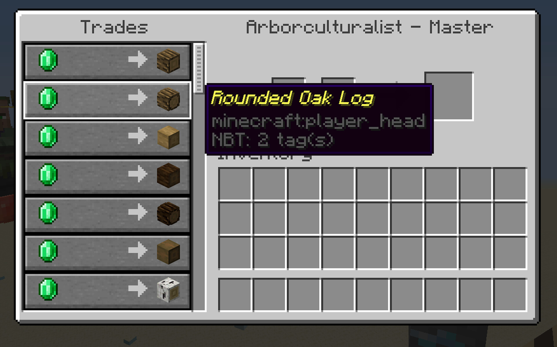 Miniblock Traders - Bite-Sized Decoration Minecraft Data Pack