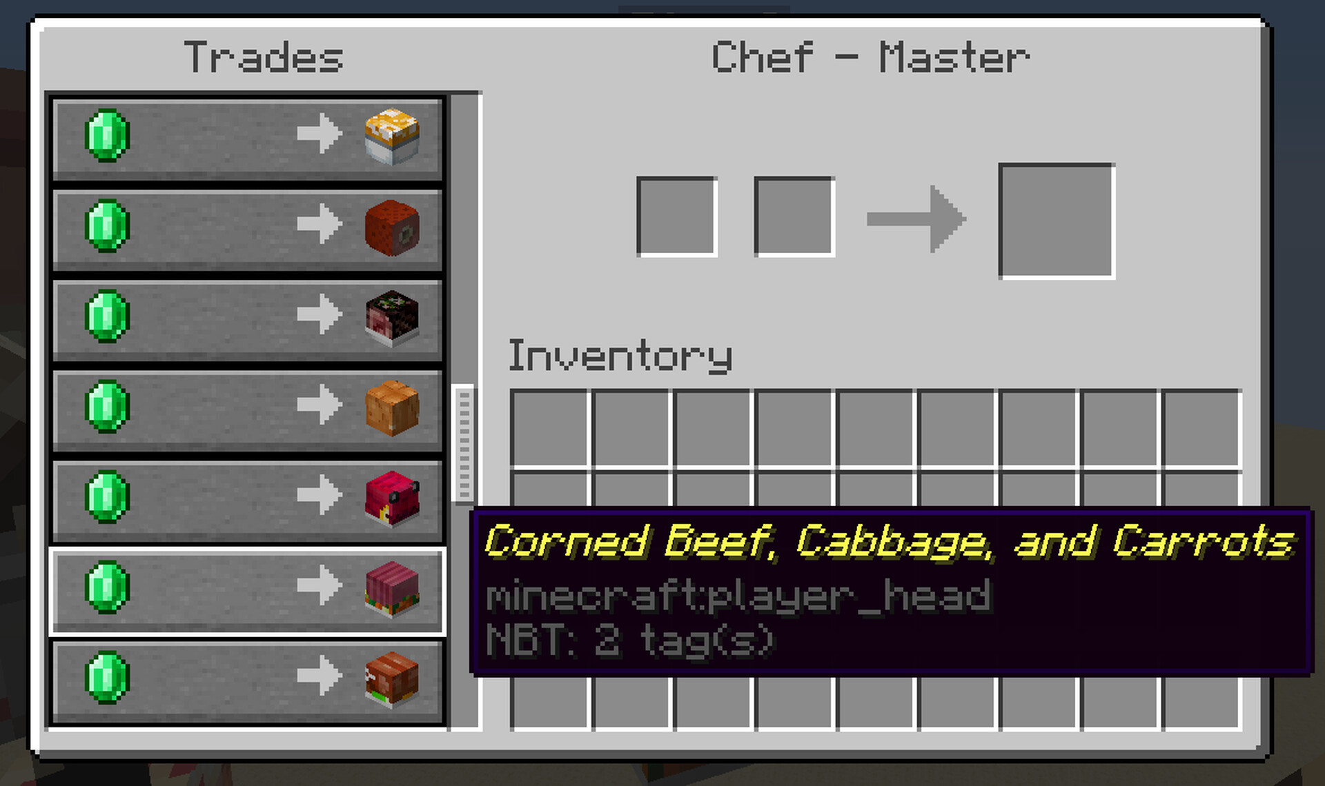 Miniblock Traders - Bite-Sized Decoration Minecraft Data Pack