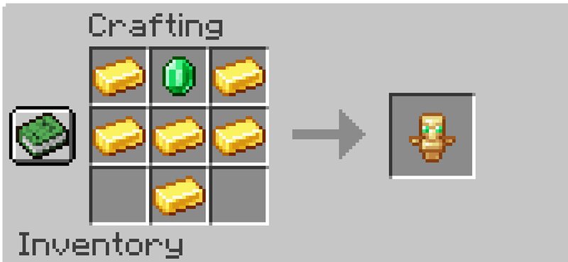 Craftable totem of un Minecraft Data Pack