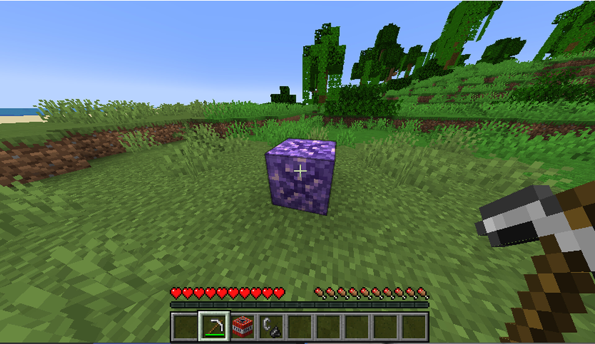 Mineable budding amethyst Minecraft Data Pack