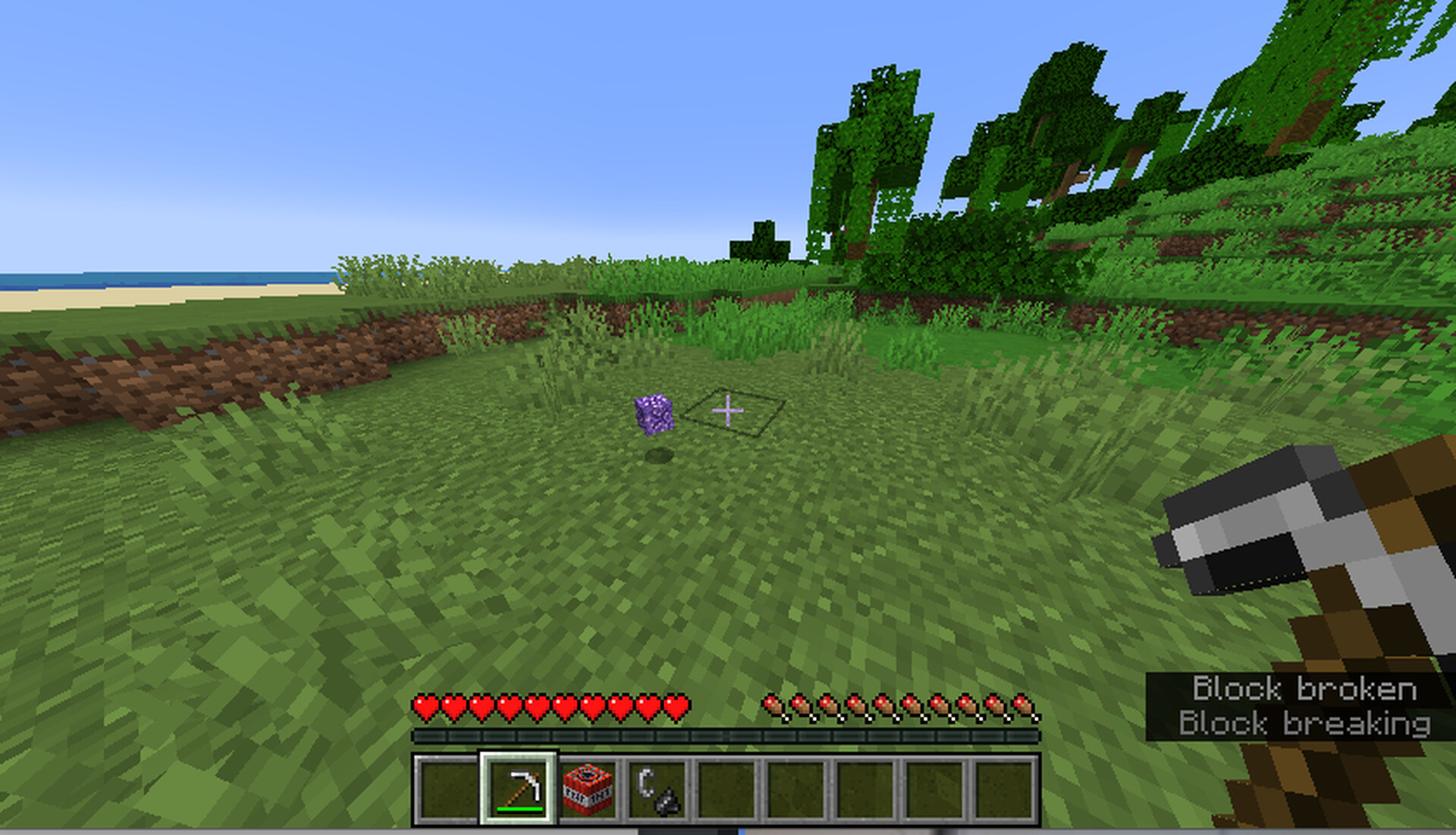 Mineable budding amethyst Minecraft Data Pack