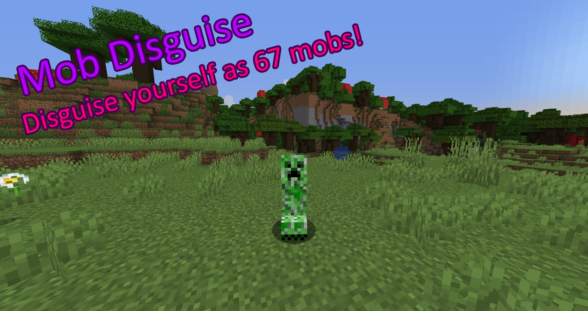 MobDisguise - Disguise yourself as 70 different mobs! Minecraft Data Pack