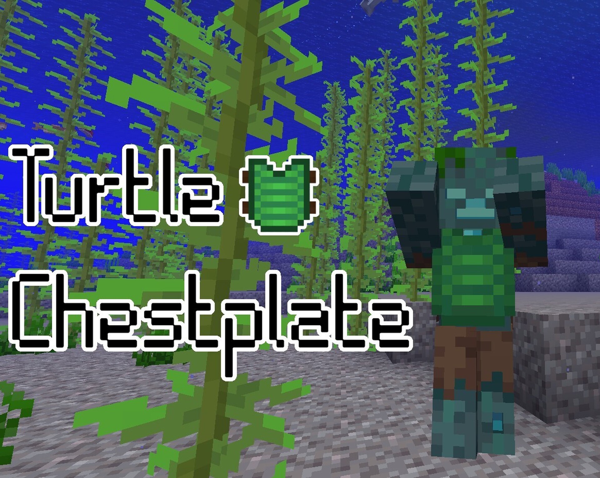 Turtle Chestplate Minecraft Data Pack