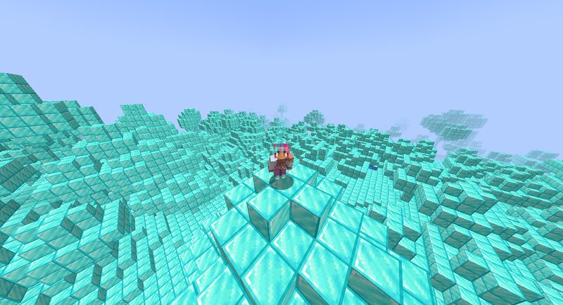 Diamond World Minecraft Data Pack